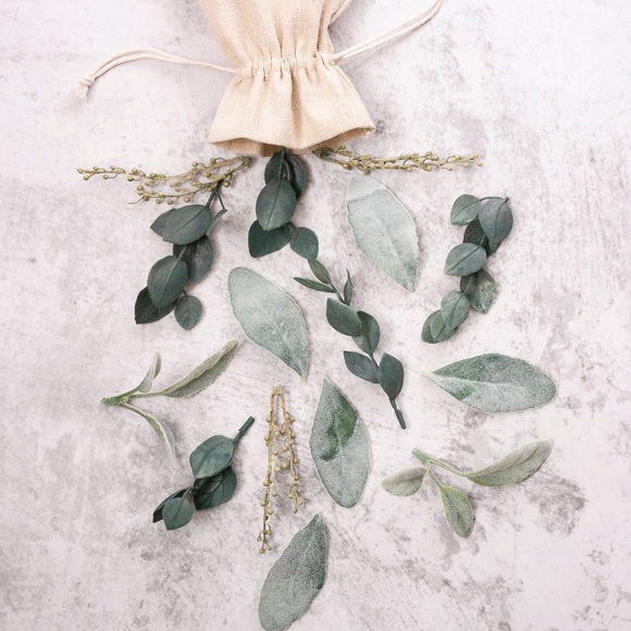 Accents | Loose Greenery Bundle Faux Eucalyptus Table Decor Wedding ...